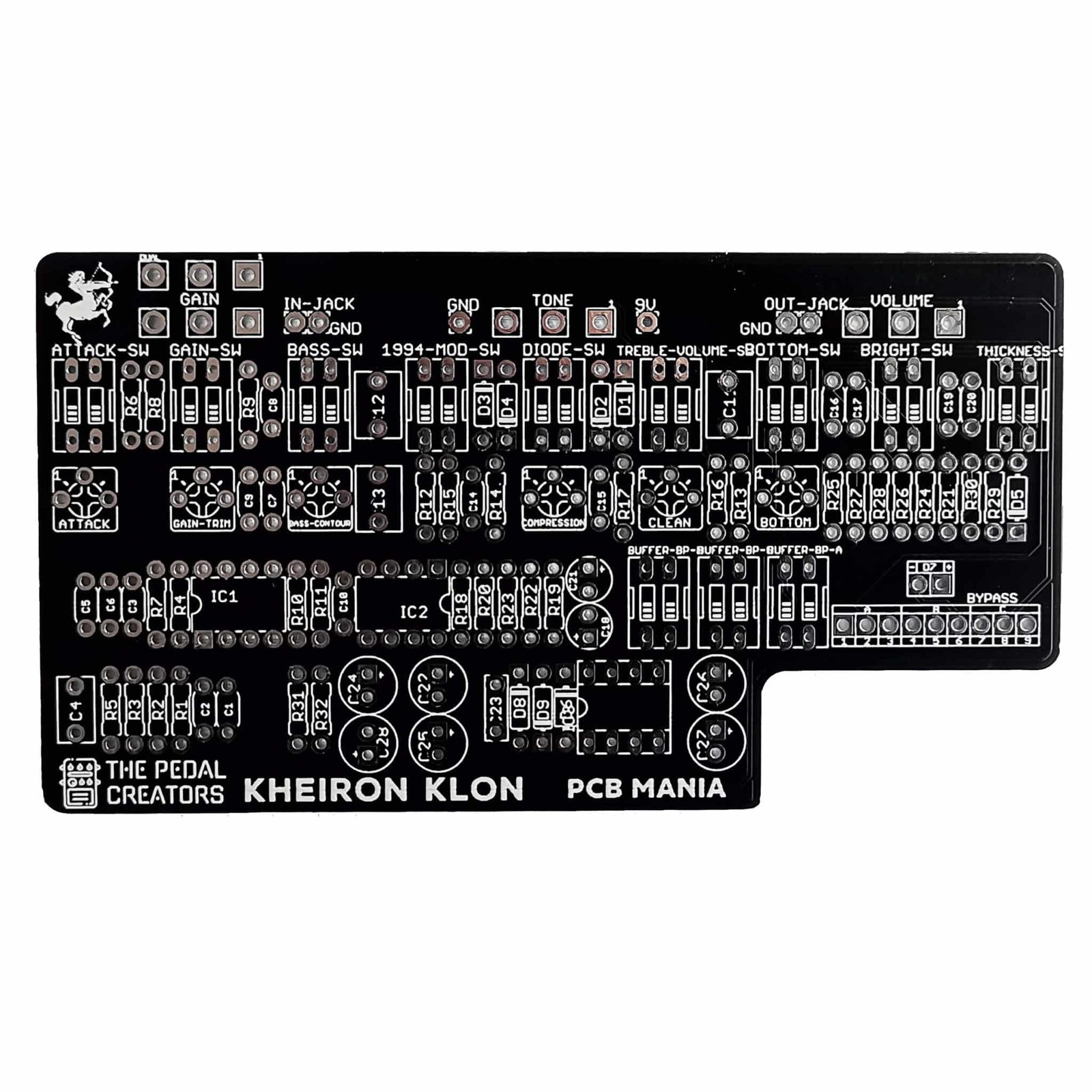 Kheiron Klon – PCB Guitar Mania