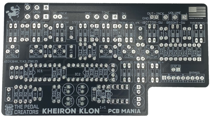 Kheiron Klon – America – PCB Guitar Mania